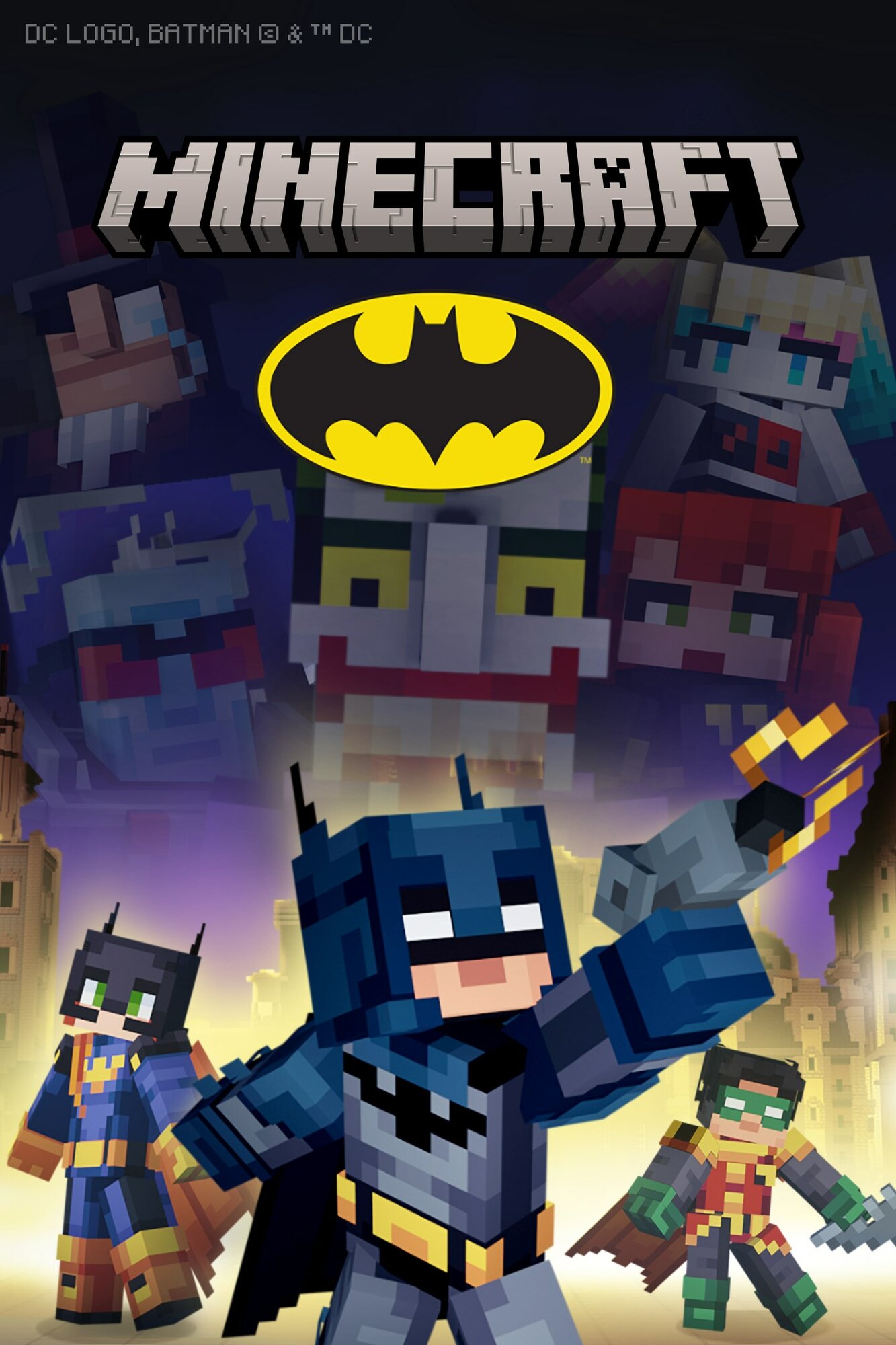 Minecraft Batman — дополнение (DLC) — дополнение (DLC) для Xbox / Microsoft Store · Xbox · цифровой ключ · нужна базовая игра