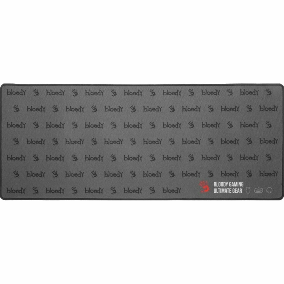 Коврик для мыши A4Tech Bloody BP-30L Большой черный 750x300x3мм, 2128198