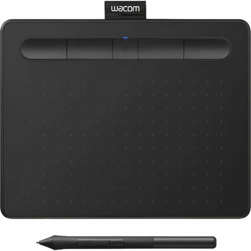 Графический планшет Wacom Intuos S Bluetooth Black (CTL-4100WLK-N) черн, 2231034