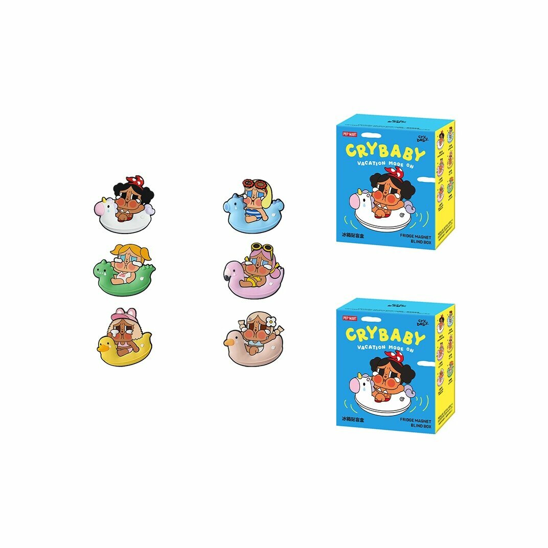 Фигурки-сюрпризы POP MART CRYBABY Vacation Mode On