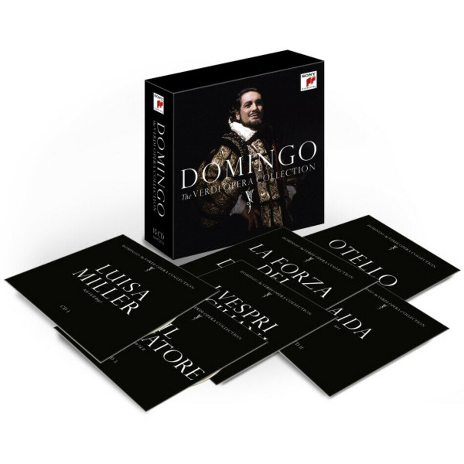Компакт-диск Placido Domingo — The Verdi Opera Collection (15CD)
