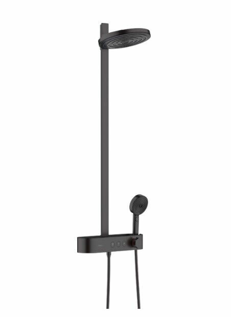 Душевая стойка Hansgrohe Pulsify S Showerpipe 24240670 матовый чёрный