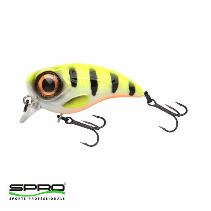 SPRO Fat Iris Hot Perch 4 см 5,3 г Воблер