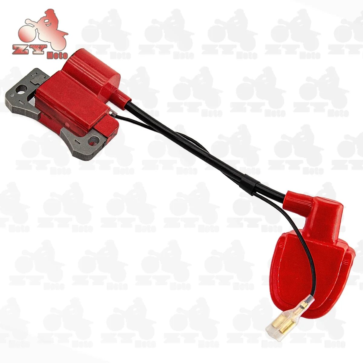 Катушка зажигания для квадроцикла 43cc 47cc 49cc Красный, Ignition Coil red