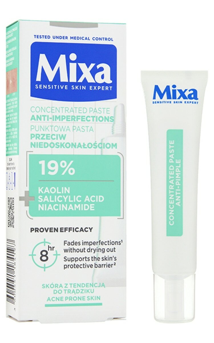 Пилинг Mixa Concentrated Paste Anti-Imperfections 15 мл