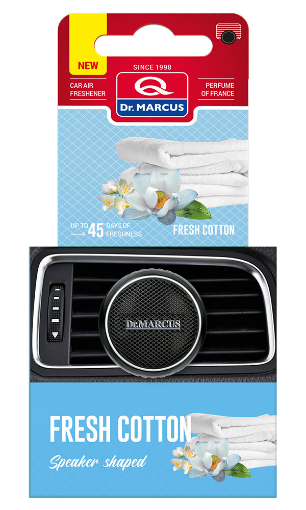 Ароматизатор автомобильный Dr.Marqus Speaker Shaped Fresh Cotton арт. 817