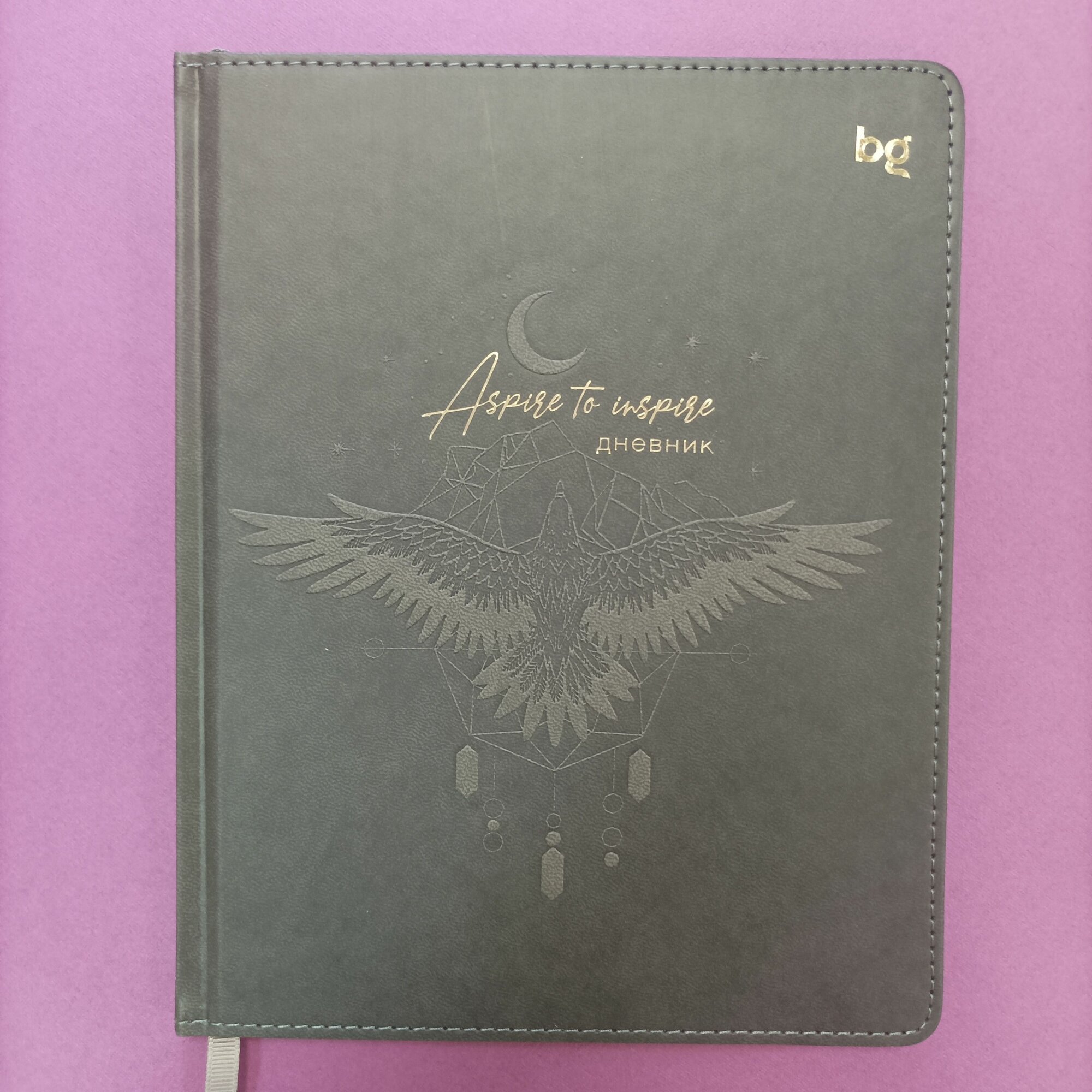 Дневник школьный "Eagle" искусственная кожа, 1-11 класс , 48 л, твердая обложка.