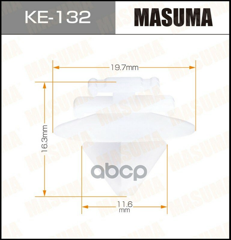 Клиса автомобильная (автокрееж) MASUMA 132-KE [] Masuma арт. KE132