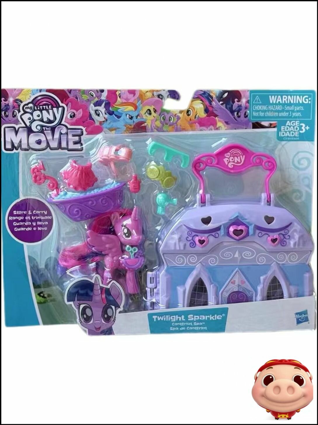 Игровой набор My Little Pony "Принцесса Твайлайт Спаркл" с замком и аксессуарами для волос