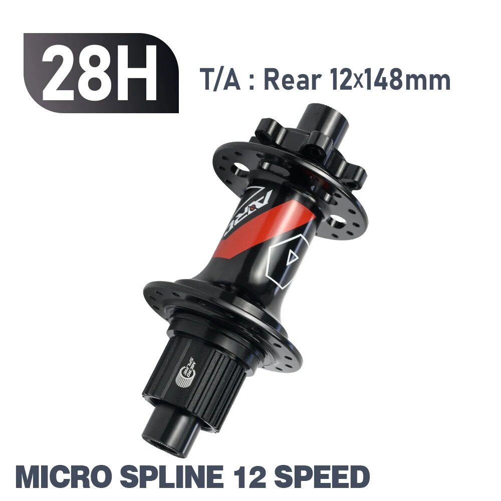 ARC MT009 задняя ступица 4в1 BOOST 32H AL6061-T6 28H 12x148 MS BOOST
