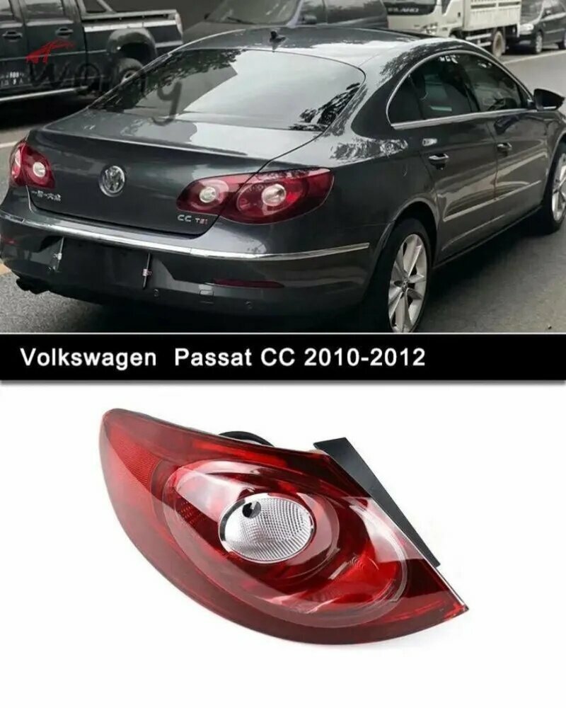 Фара автомобильная, Задний фонарь, 1 шт, арт. VW Passat CC 2008 2009 2010 2011 2012_T