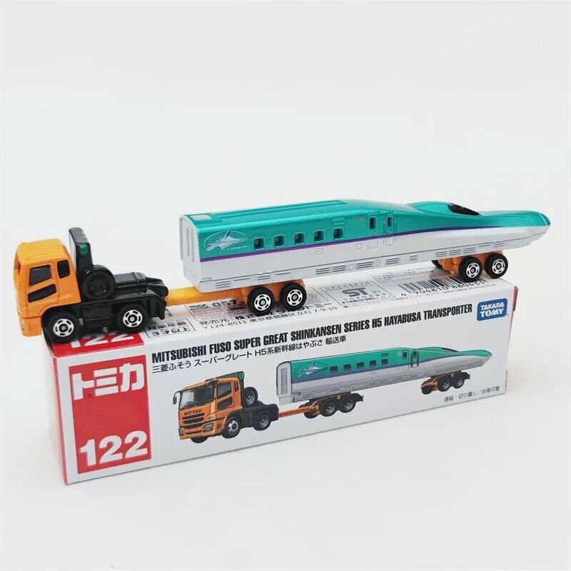 Машинка модель TAKARA TOMY Tomica 1:64 Shinkansen transport vehicle alloy car model