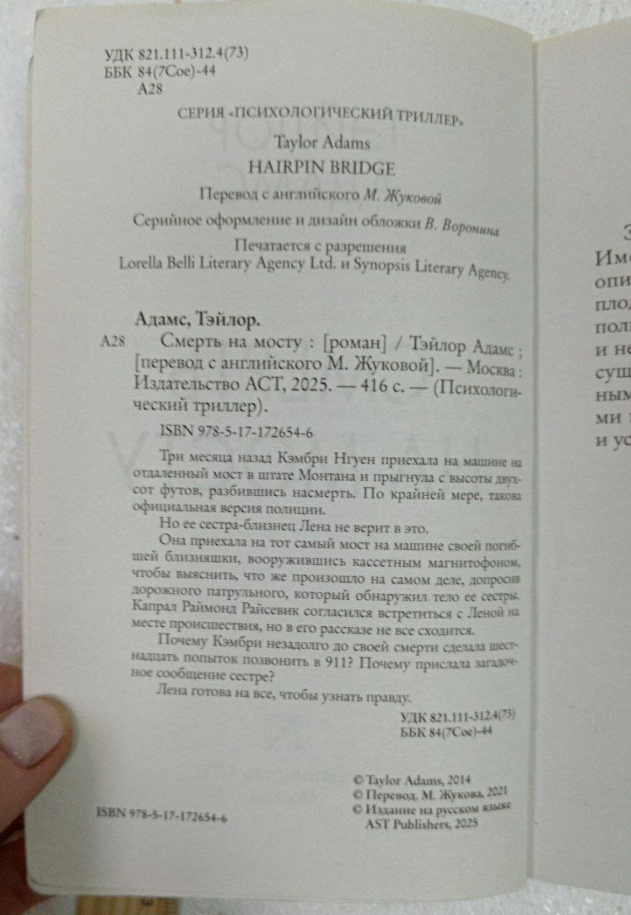 Смерть на мосту — фото 1