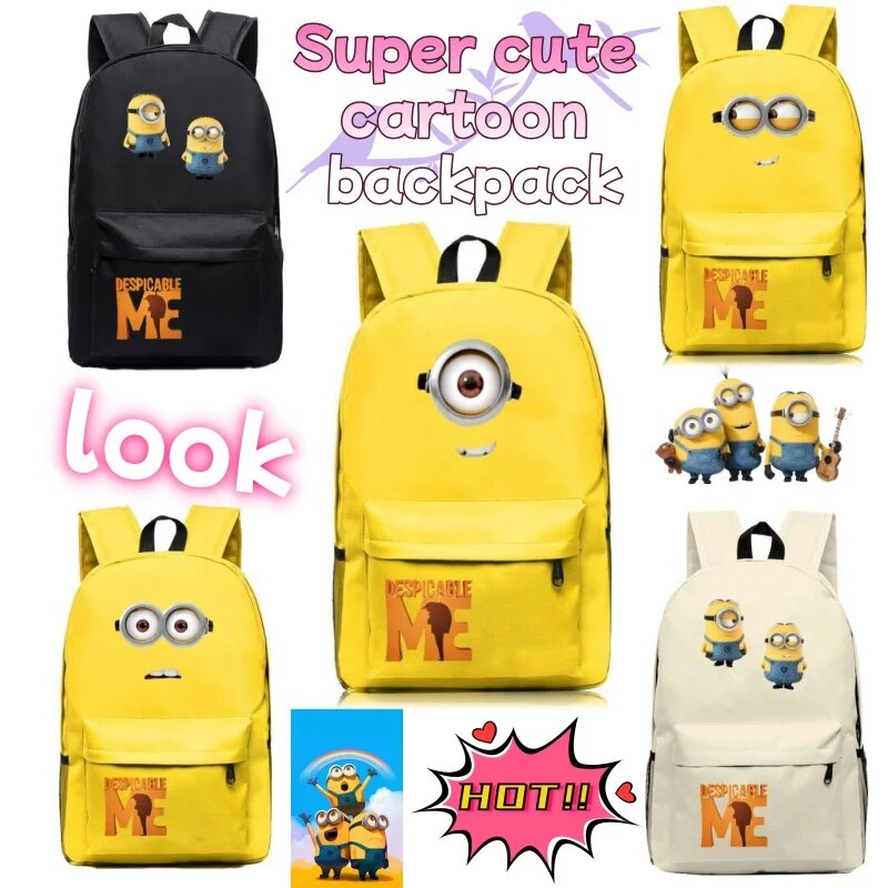 Рюкзак Minions Style--D желтый — фото 1