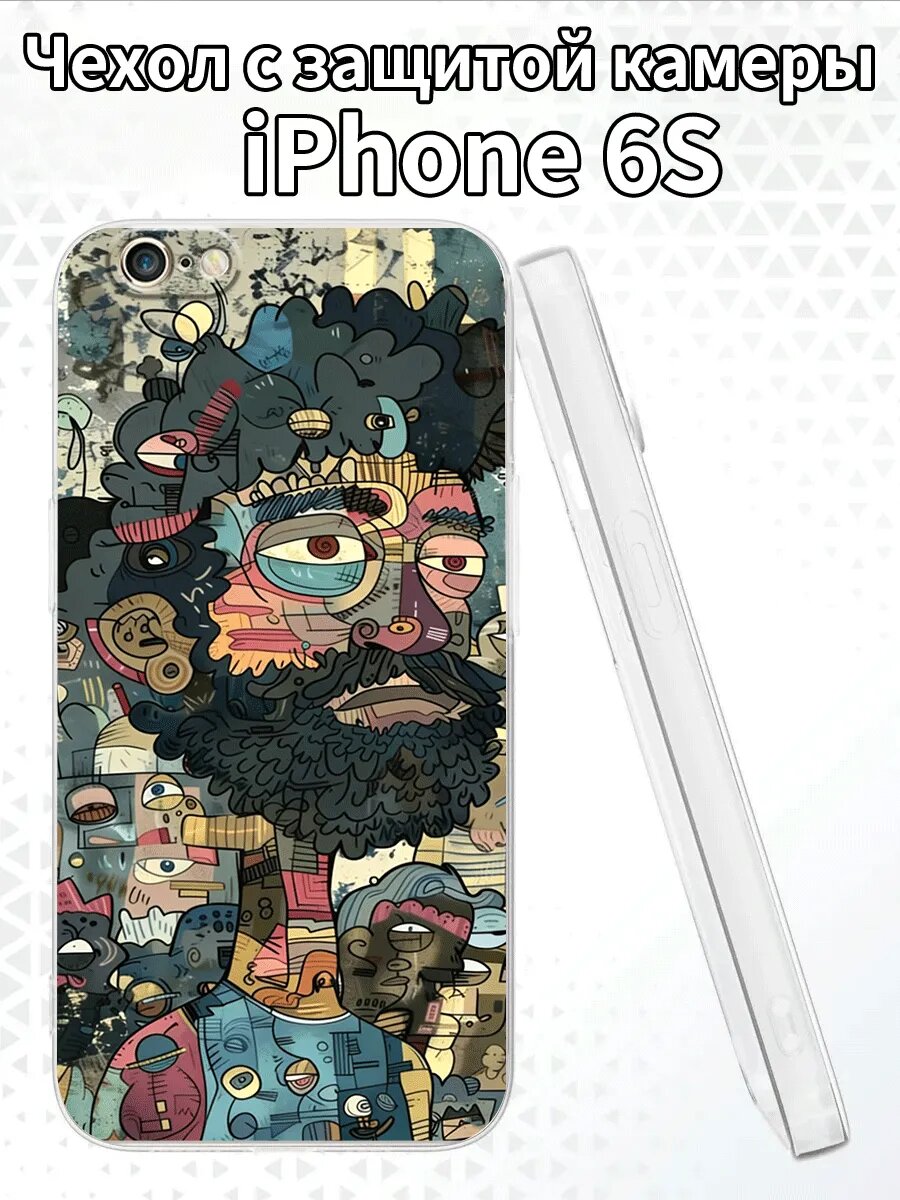 Чехол для iPhone6S с изображением граффити