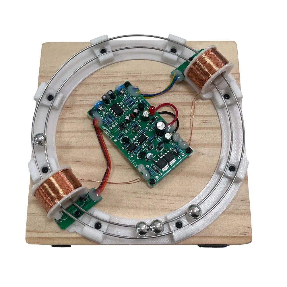 Электромагнитный ускоритель частиц goni Double coil