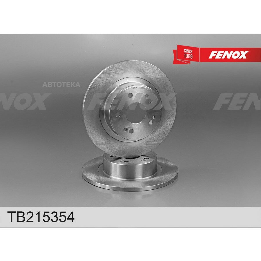 Диск тормозной HAVAL F7 1.5-2.0 18- задний D 304мм. FENOX TB215354