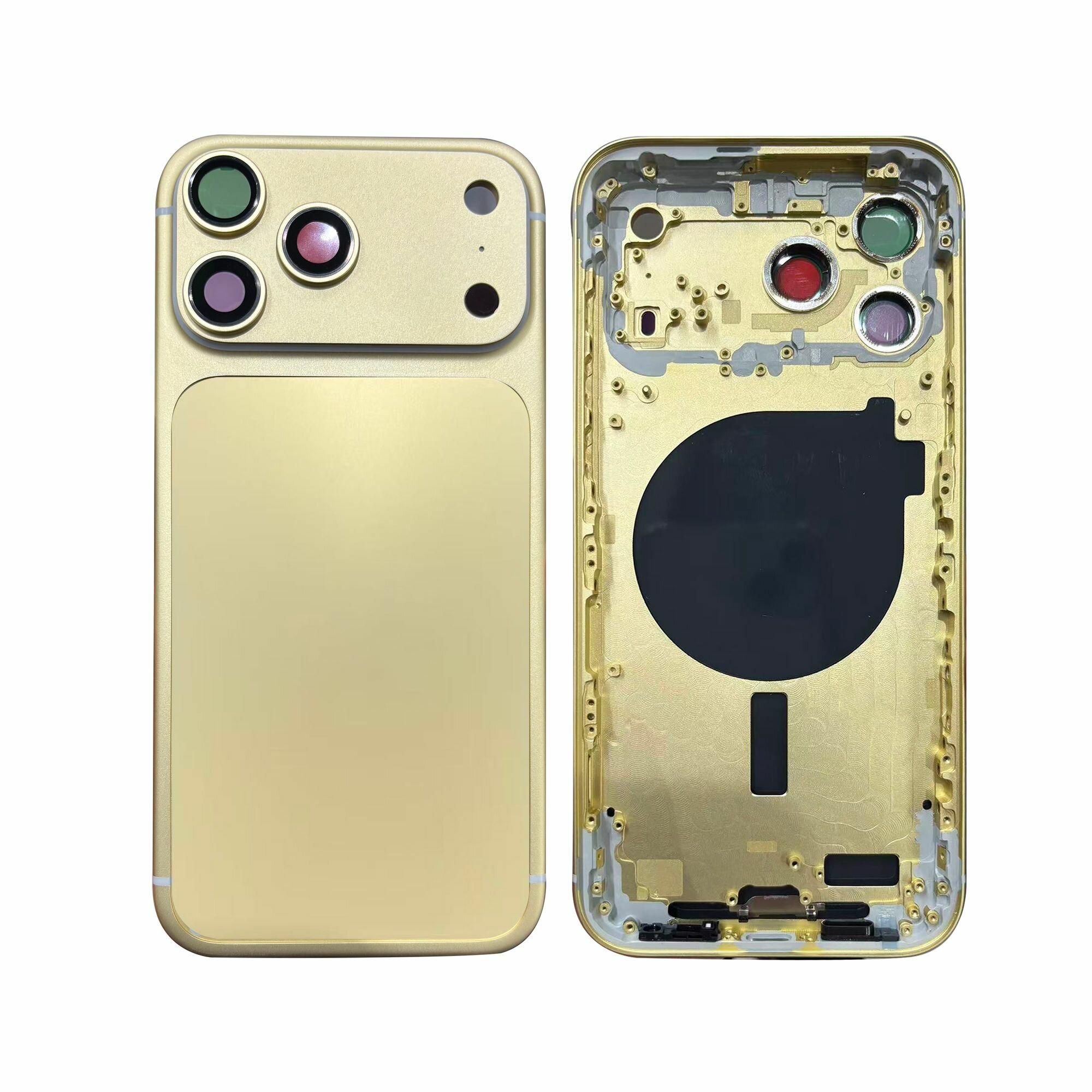 Набор для самостоятельного ремонта задней крышки корпуса для iPhone 17 Pro с инструментами-фиолетовый