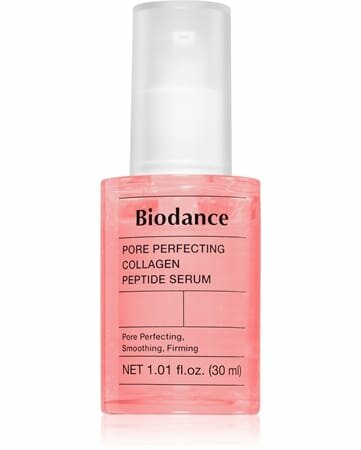Сыворотка для ухода за кожей biodance pore perfecting collagen peptide serum, 30 мл