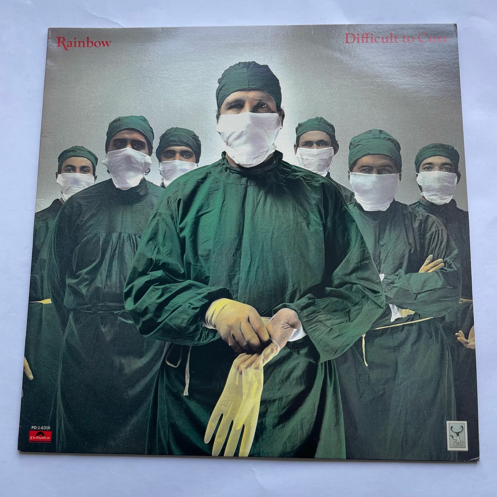 Винтажная виниловая пластинка LP Rainbow Difficult To Cure (США 1981)