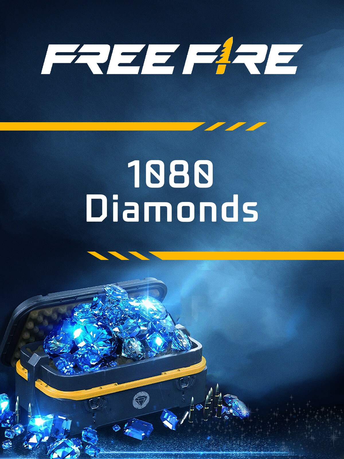 Игровая валюта Free Fire: 1080 Diamonds (Free Fire; Смартфон; Регион активации Все регионы)
