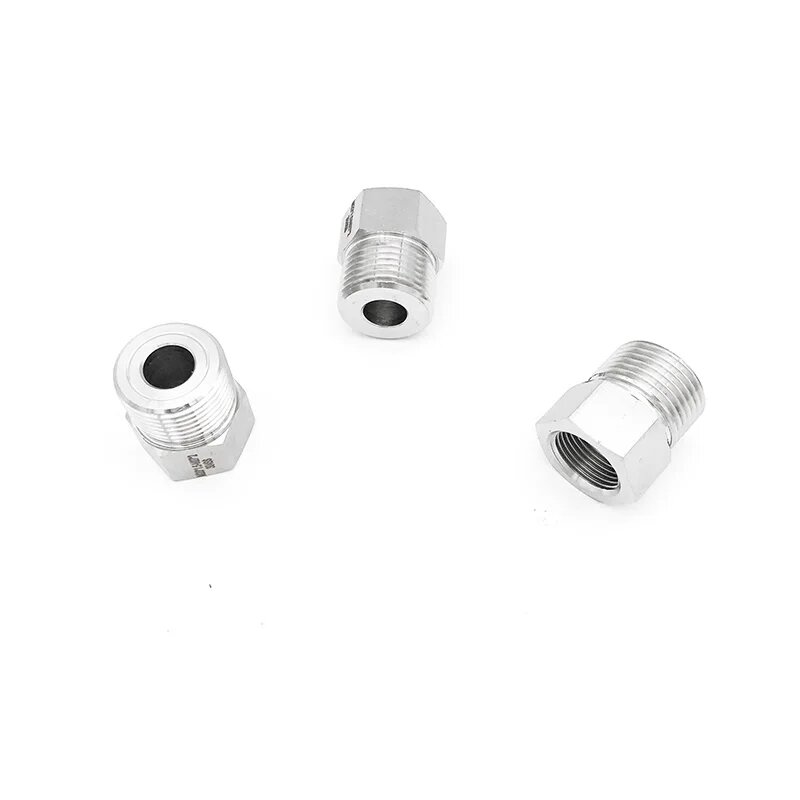 1 шт. M20x1,5 внутренняя к M27x2 наружная резьба из нержавеющей стали 304, фитинг высокого давления, соединительная муфта