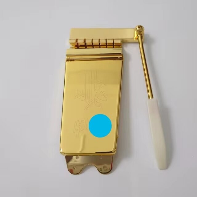 Тремоло Gibson Style Vibrola для гитар SG LP, золото, Parts с гравировкой