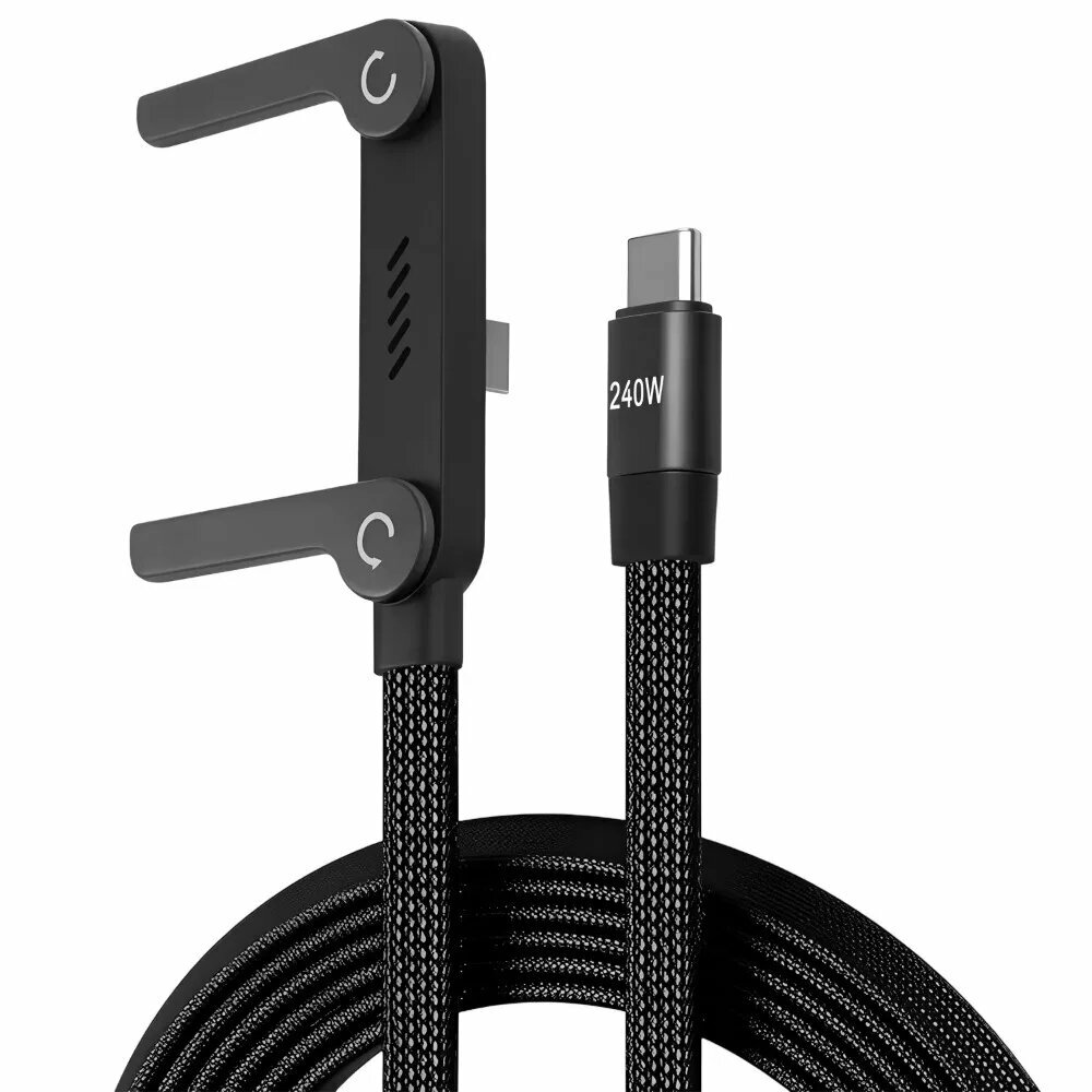 Кабель USB Type-C на Type-C TPE 240 Вт 150 см
