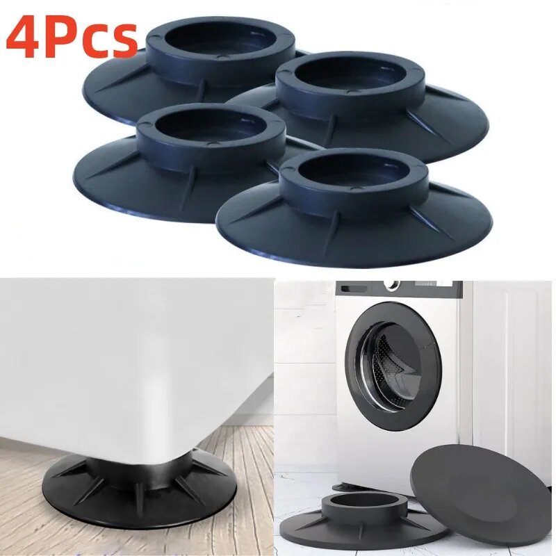 Антивибрационные прокладки C-4pcs, 7.7x7.7x0.7 см