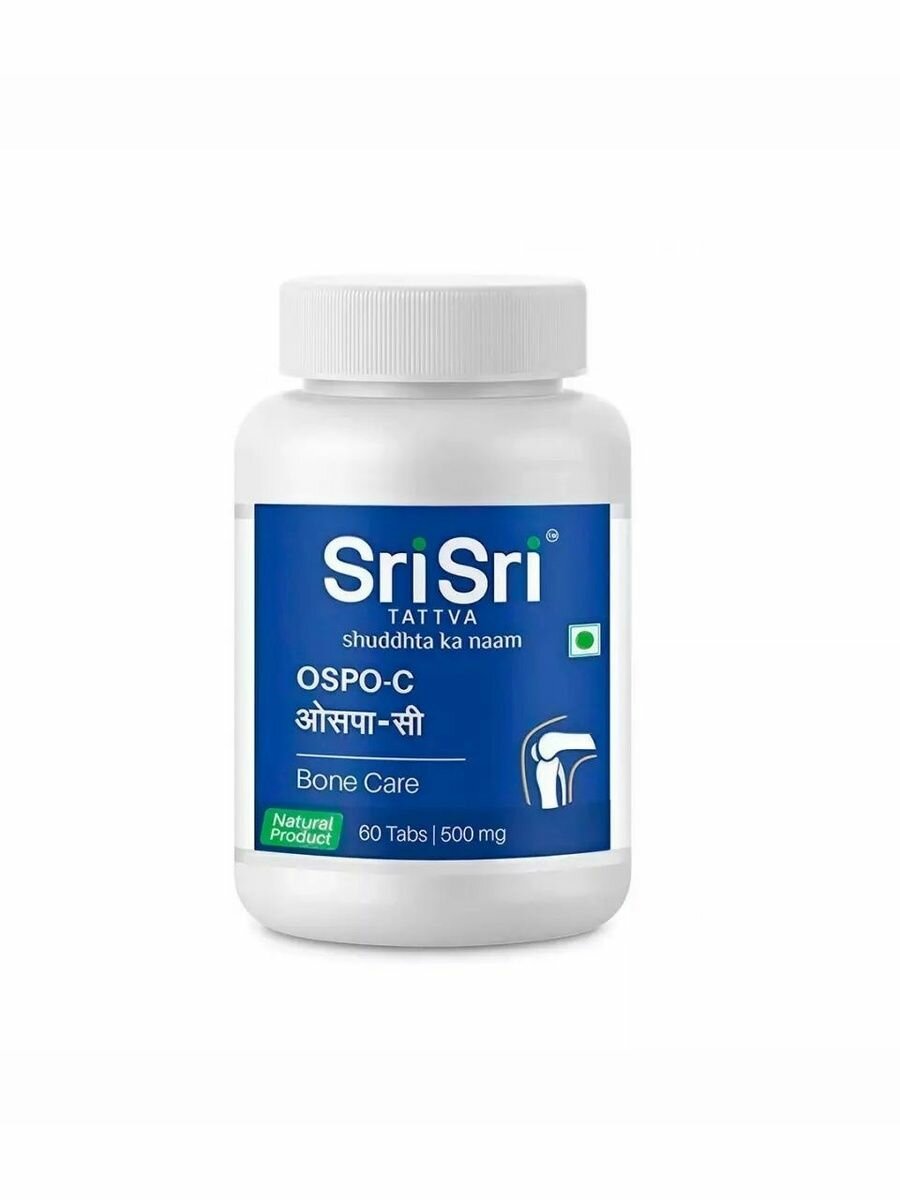 Оспо-Ц Шри Шри - поддержка костей и суставов / Ospo C Sri Sri 60 табл