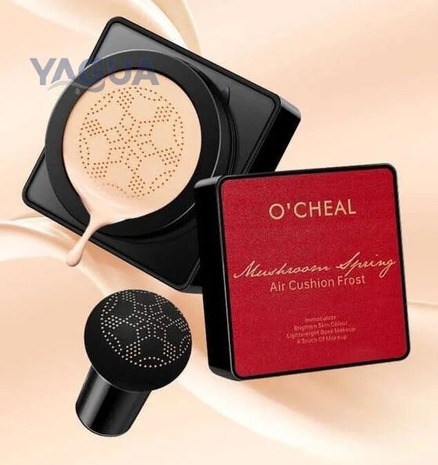 Кушон O'cheal Air Cushion Frost BB крем, Пудра-кушон , тон №02 (натуральный)