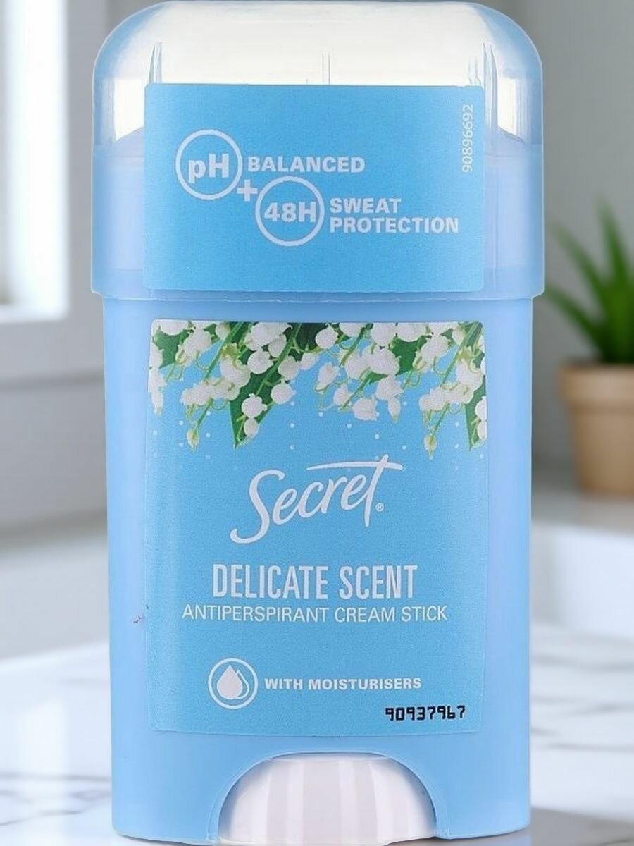 Secret Delicate Scent женский дезодорант антиперспирант кремовый 40мл.