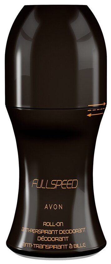 Дезодорант-антиперспирант AVON Full Speed для мужчин с шариковым аппликатором, 50 мл