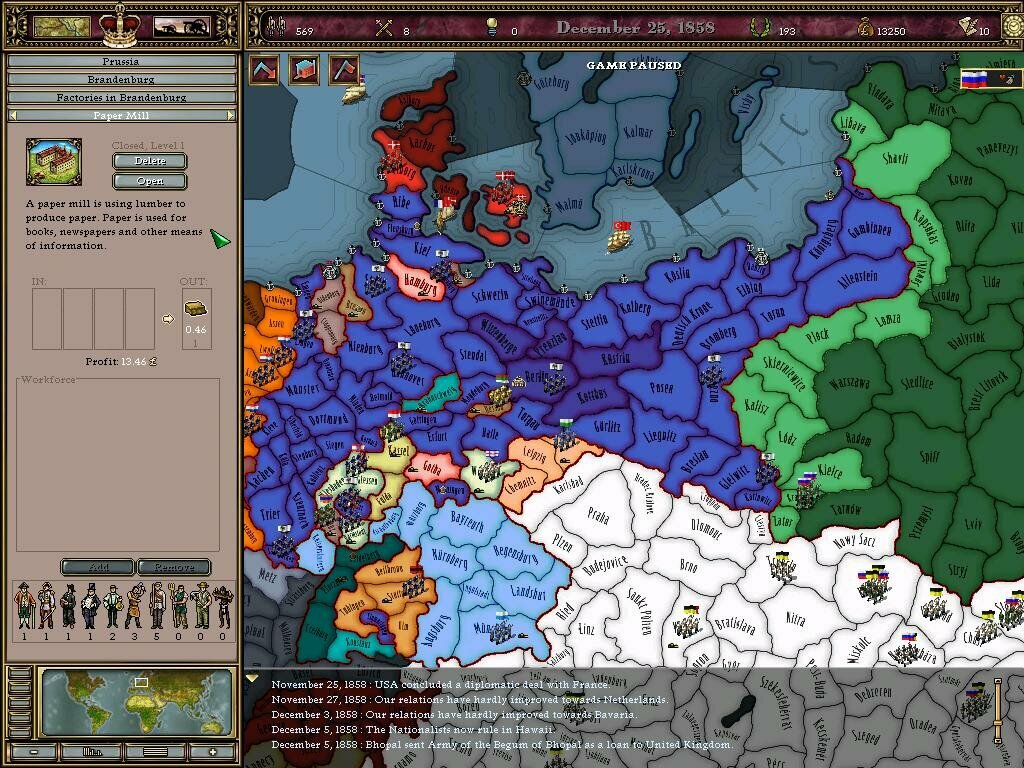 Victoria I Complete, Все страны — фото 1
