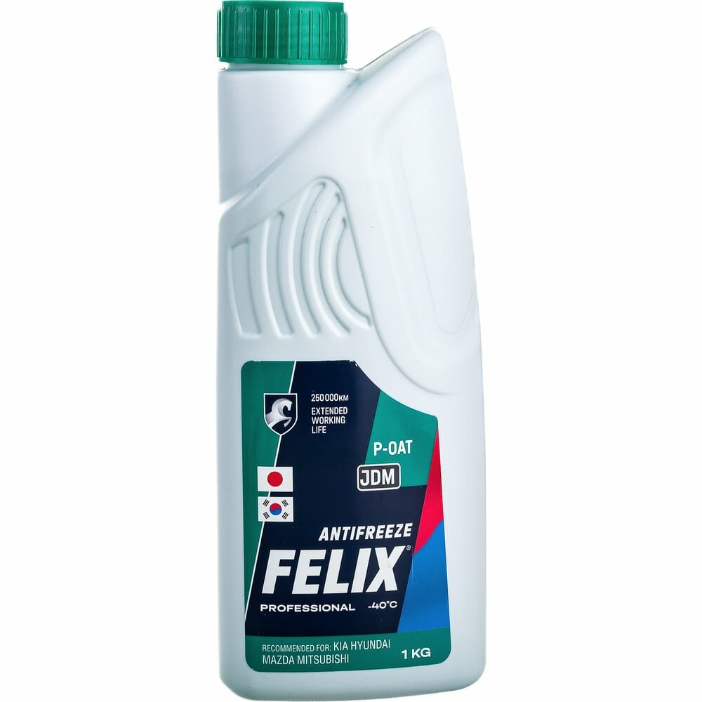 Антифриз FELIX JDM 1 кг, зеленый 430206330