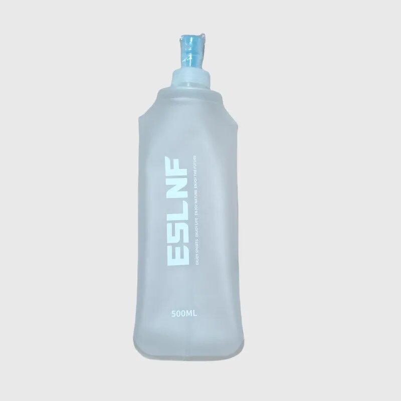 Складная бутылка для воды 500 мл TPU White