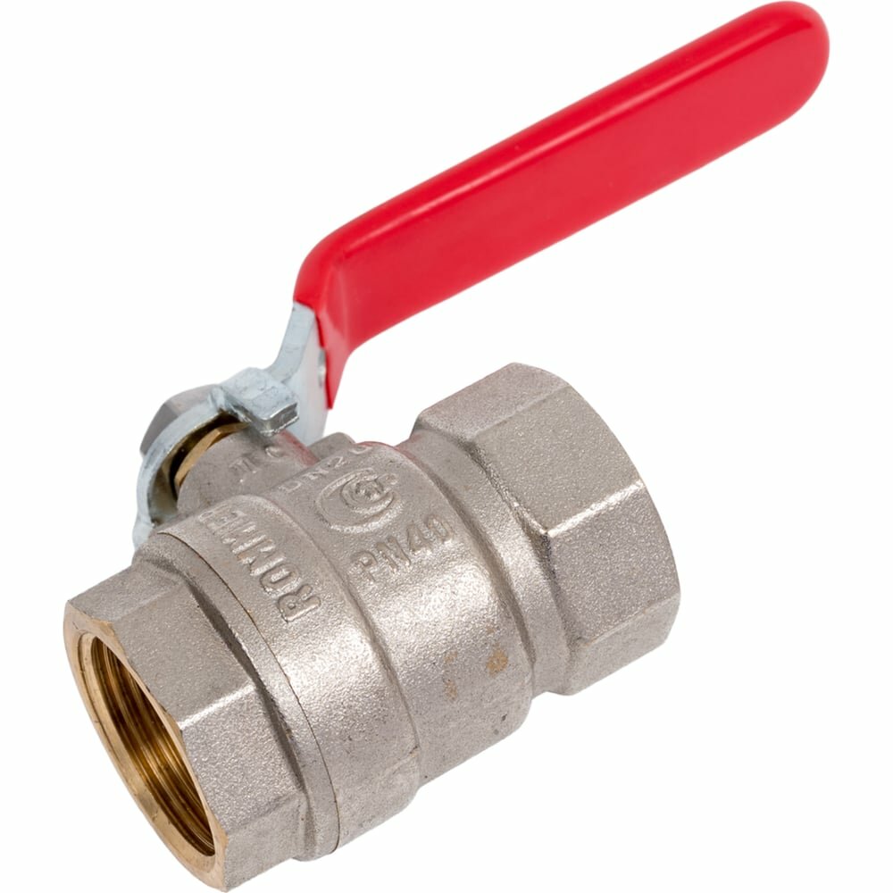 Шаровой кран ROMMER RBV-0001-2110320 неполнопроходной, ВР/ВР, ручка рычаг 3 RG00938RJN6FO2