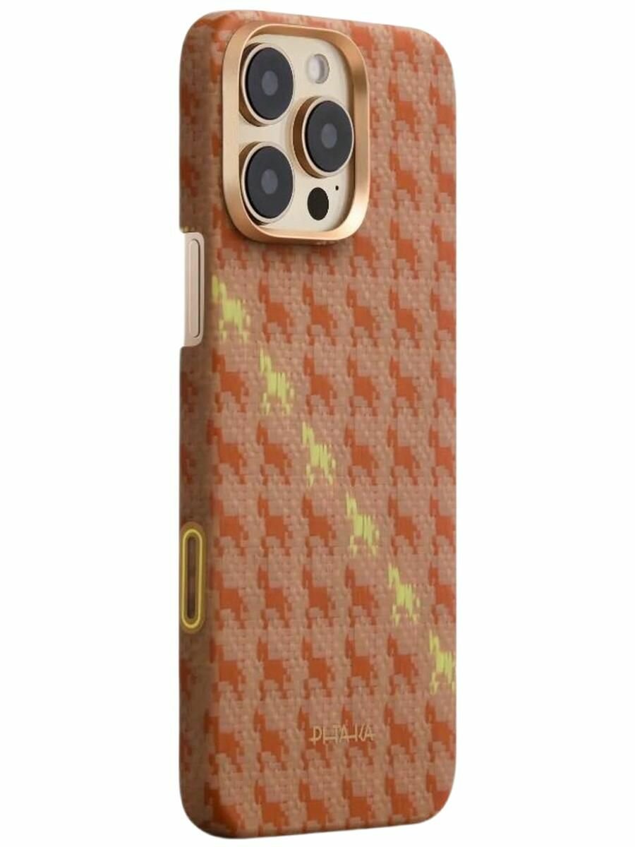 Чехол Pitaka iPhone 16 Pro Max Edge Case Amber (PitaTap )