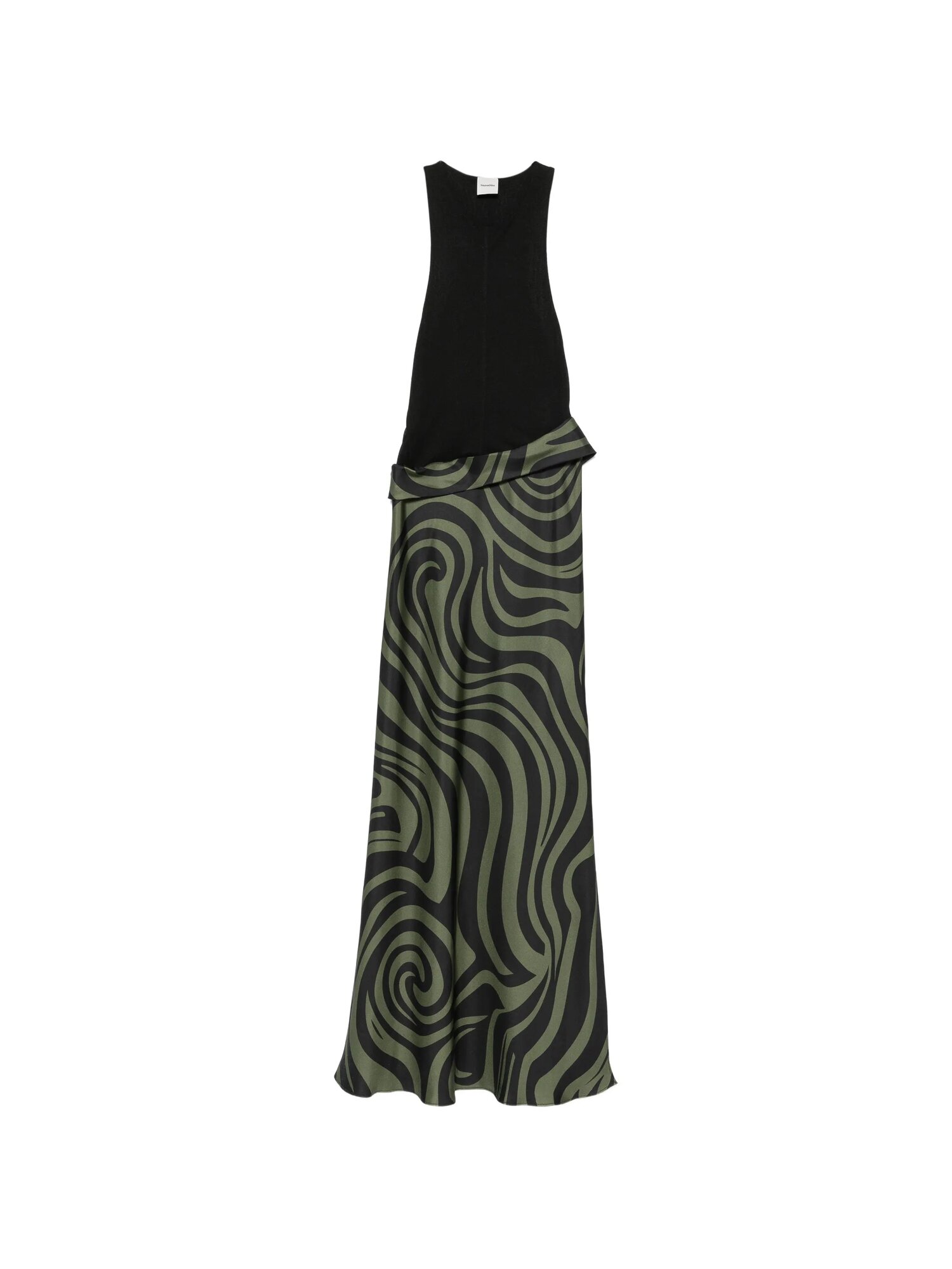Платье Jordyn swirl-print sleeveless maxi dress