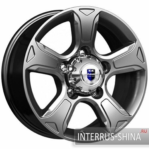 Колесный диск K&K Атлант 7x16 5x139.7 ET35 D108.5 Дарк платинум