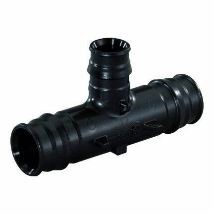 Тройник Q&E ppsu 25x20x20