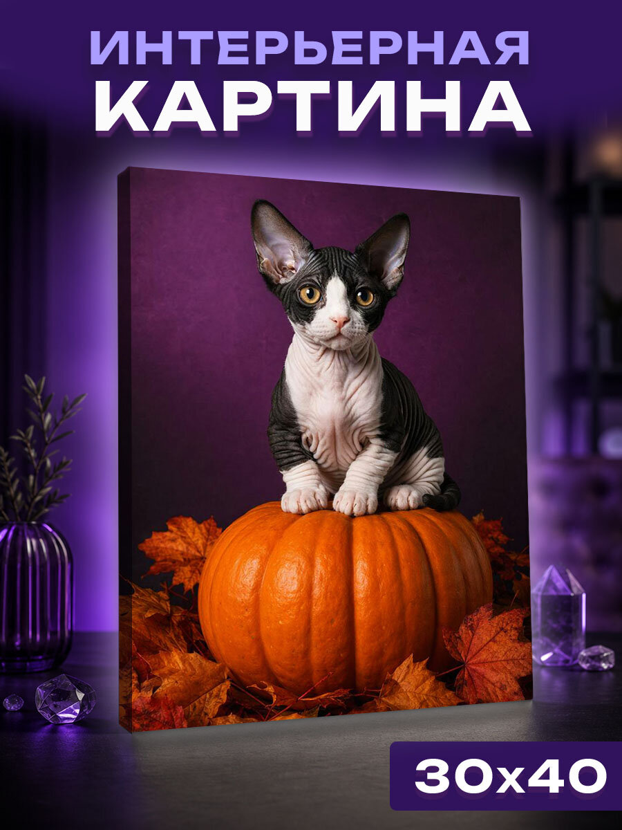 Интерьерная картина Кот