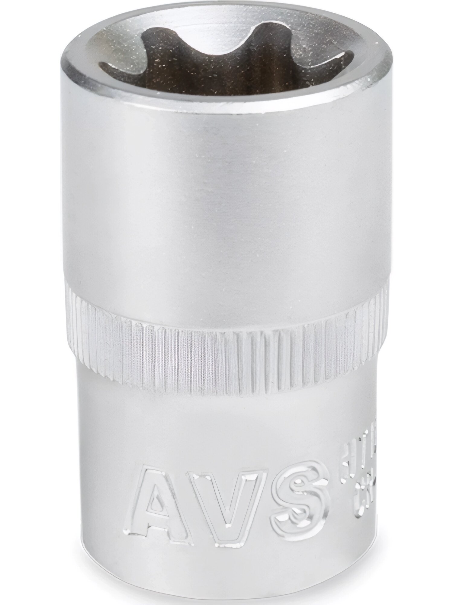 Головка торцевая TORX 1/2"DR AVS HT1220 (Е20) - хромованадиевая сталь, твердость 45-48 HRC, покрытие сатиновое