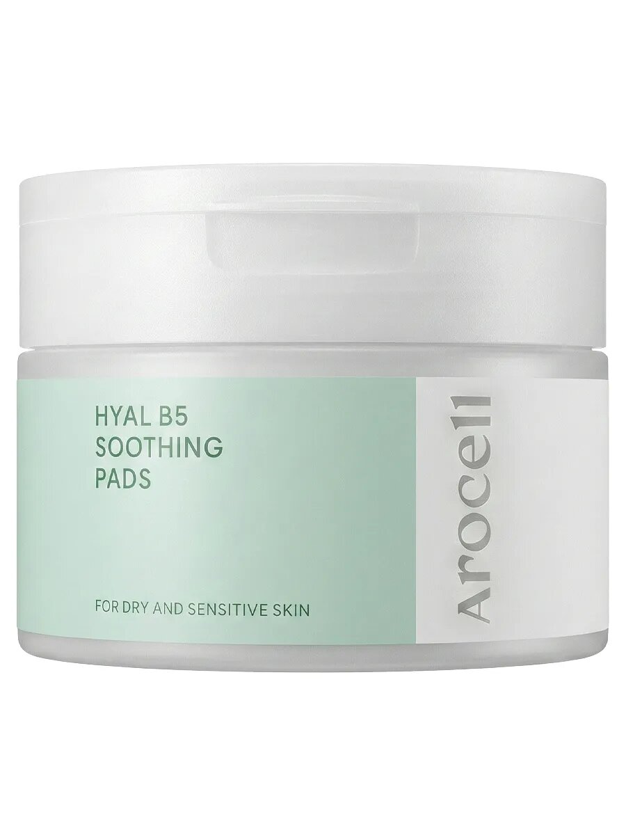 Arocell Охлаждающие успокаивающие пэды с гиалуроновой кислотой Hyal B5 Soothing Pads 70 шт