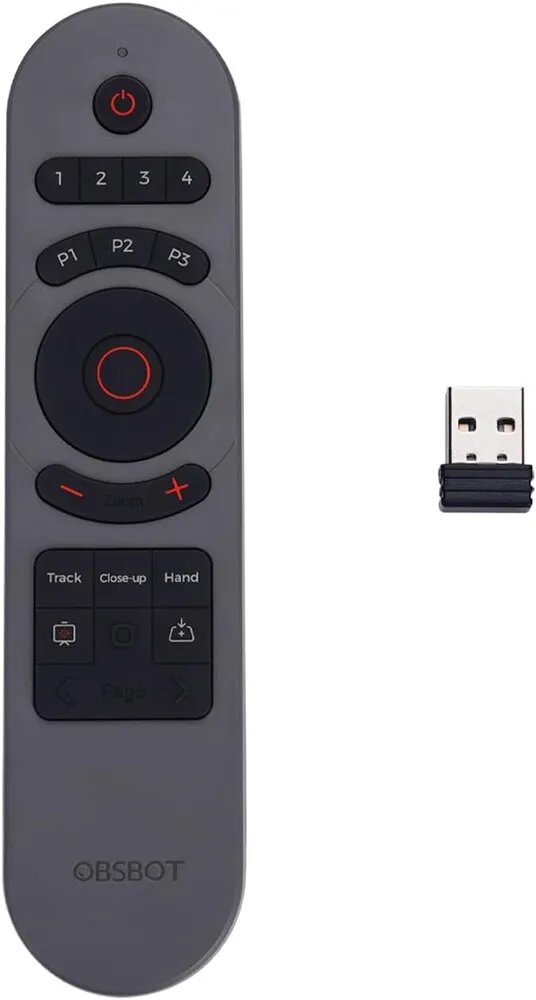 Пульт OBSBOT для Tiny 3/2/4K беспроводной с USB-приемником и презентером