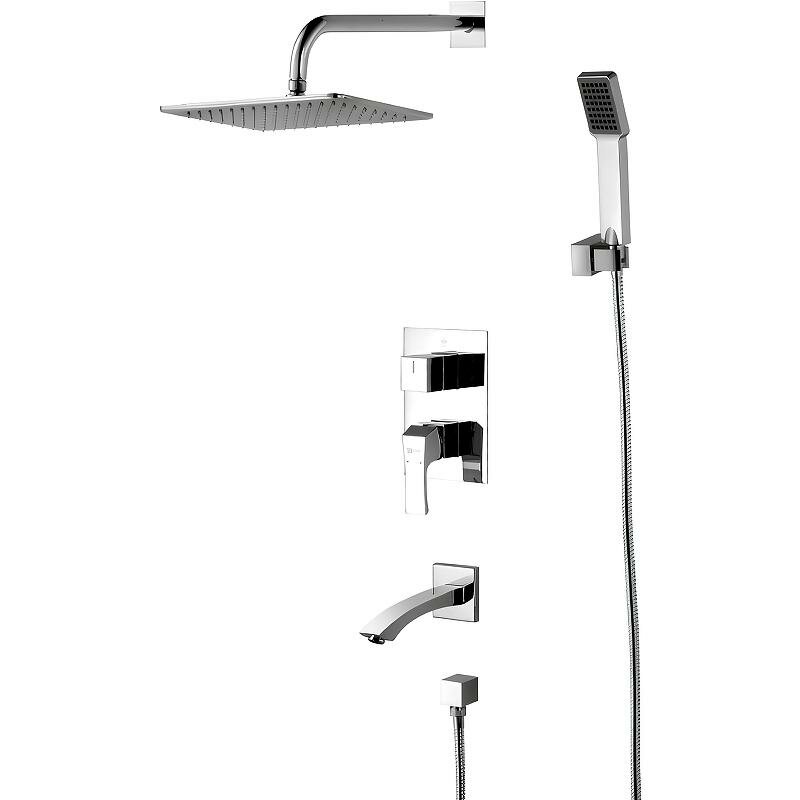 Душевая система Lemark Unit LM4522C Хром