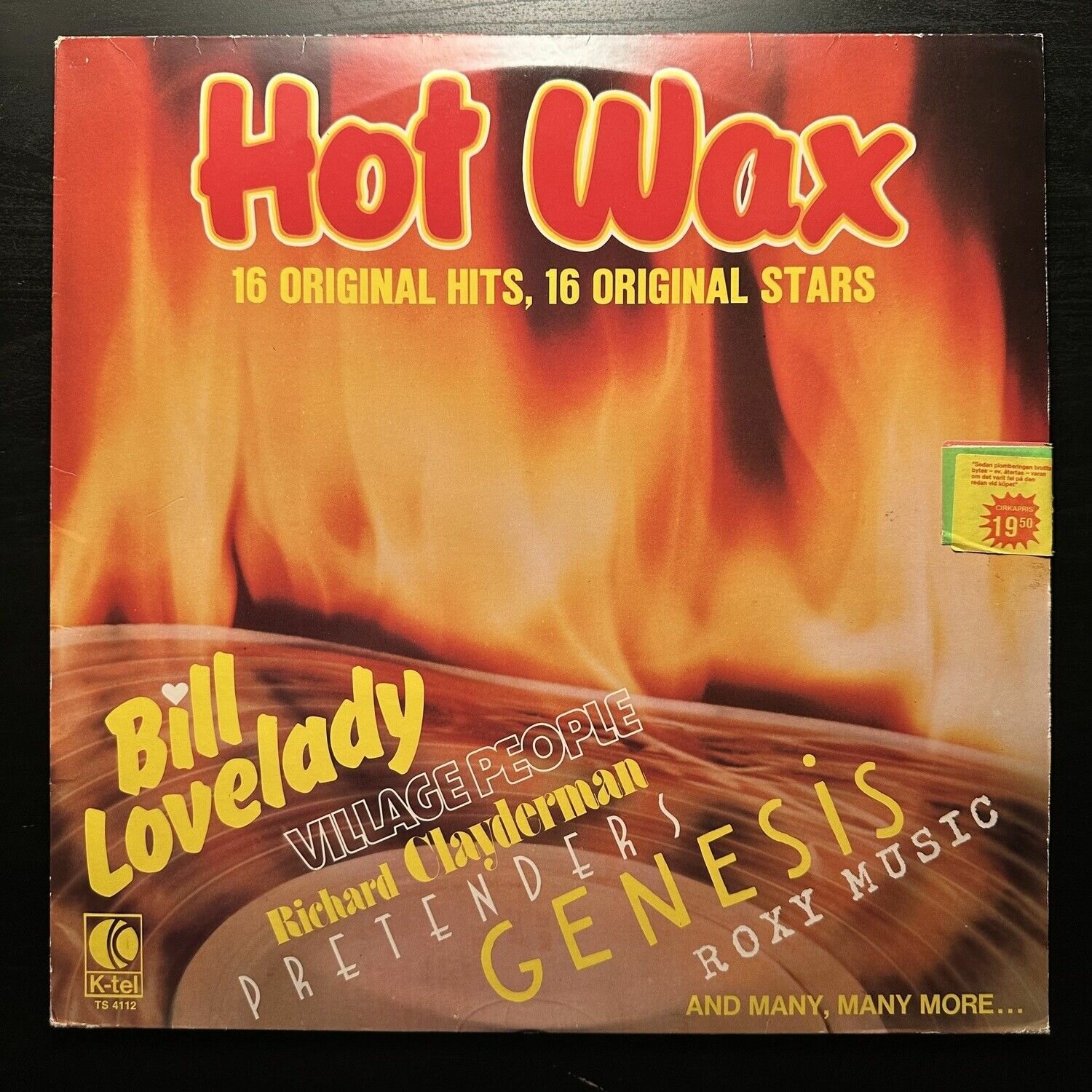 Виниловая пластинка Сборник Hot Wax 9 (Швеция 1980г.)