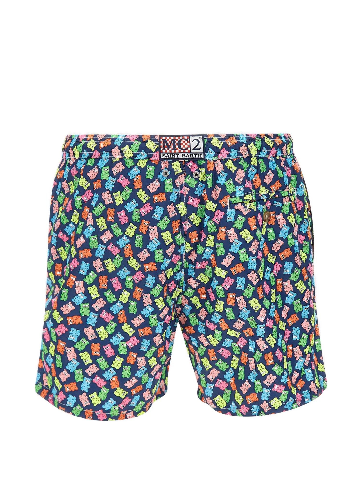 Шорты для плавания MC2 Saint Barth Lighting printed swim shorts, размер 52 — фото 1