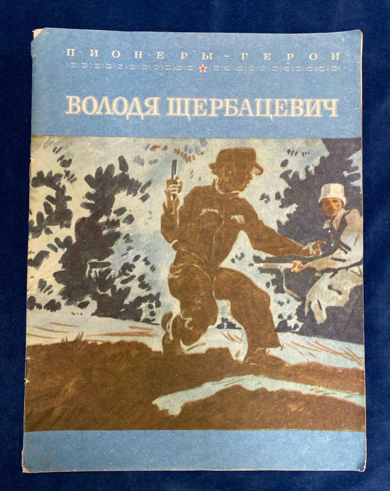 Детская книга пионеры - герои, Володя Щербацевич, СССР