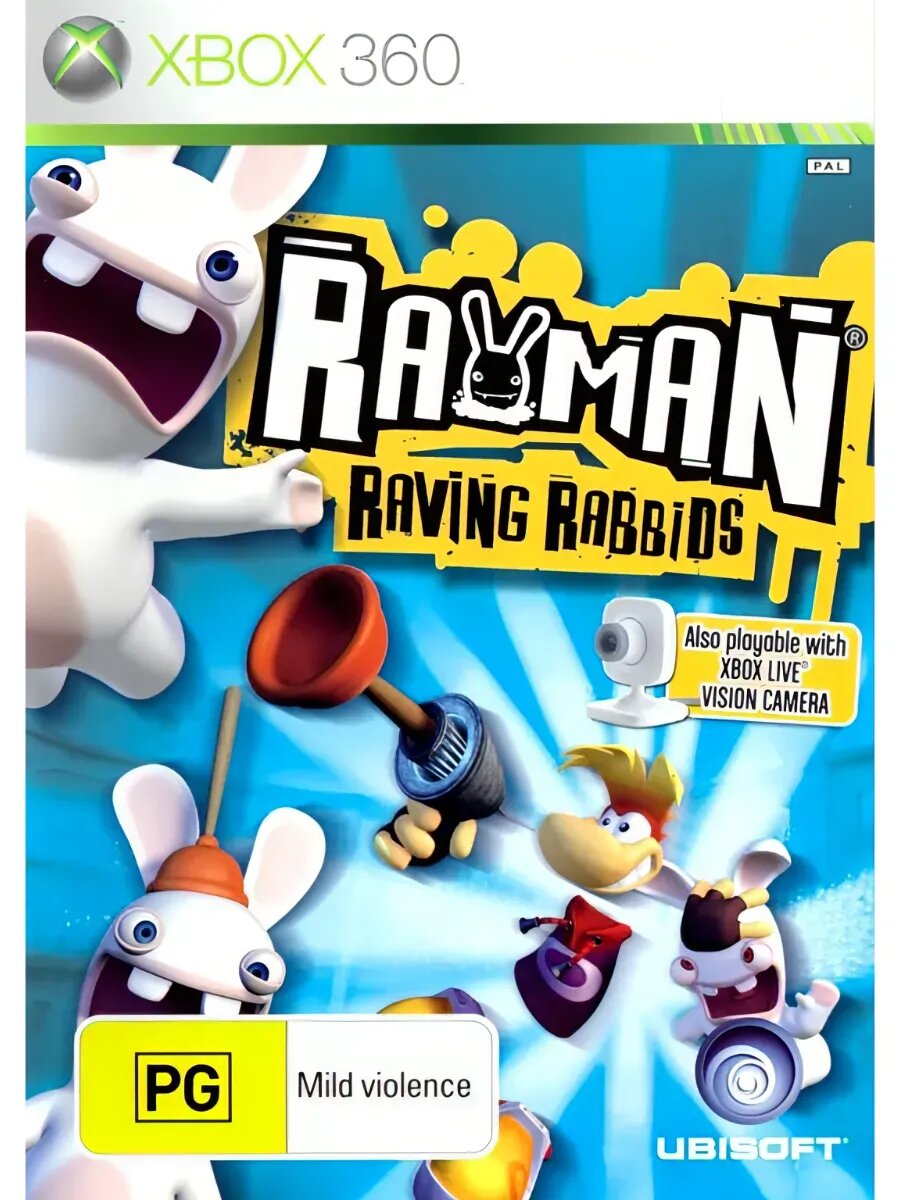RAYMAN RAVING RABBIDS (XBOX360 CHiP)